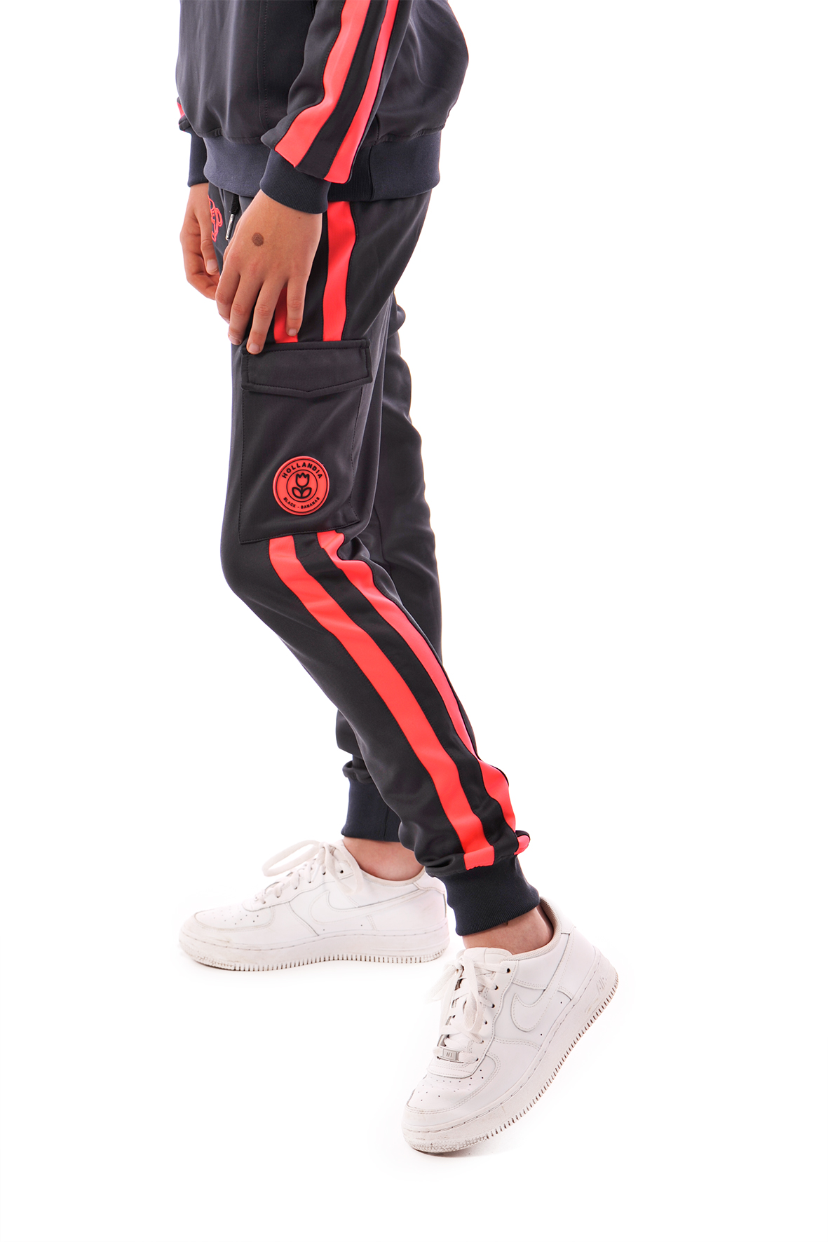 jr neon crew tracksuit - Stehmann-Sport.nl